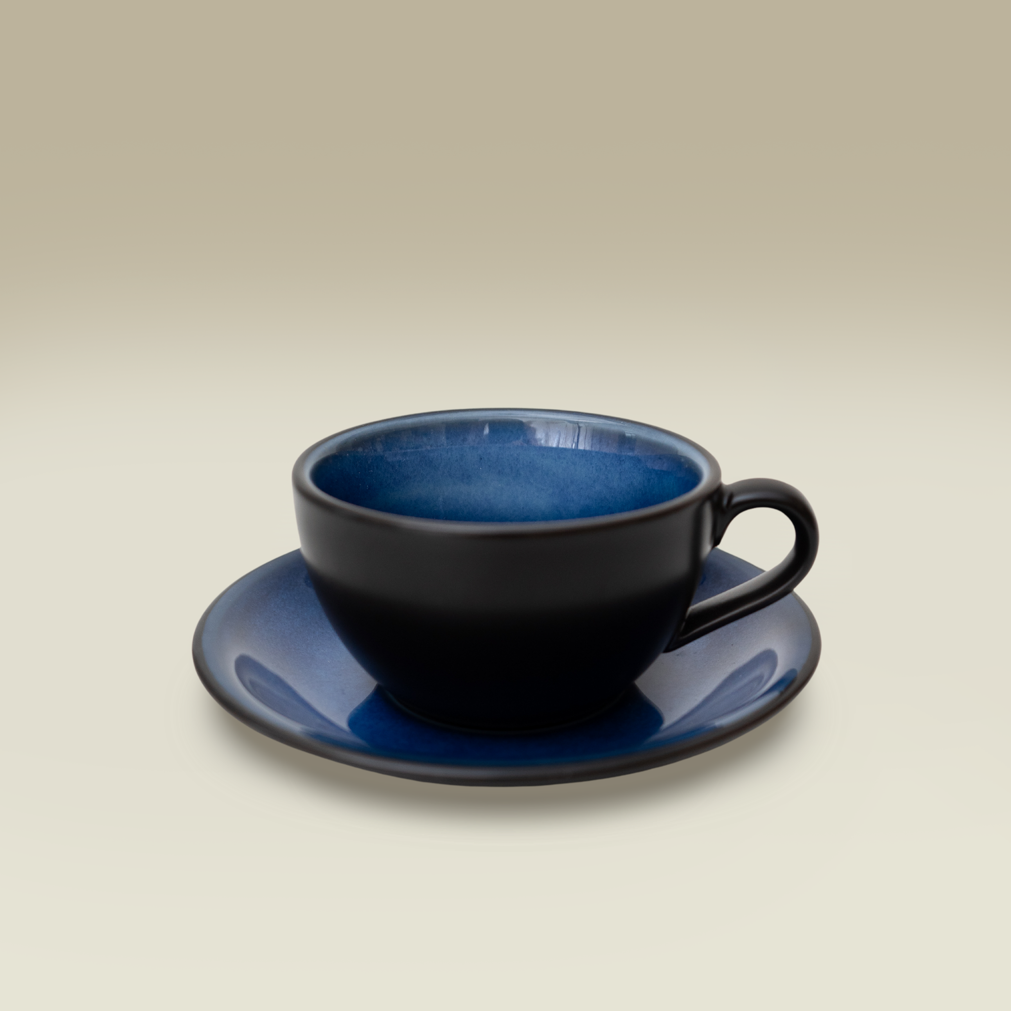 Mirage Reactive Coffee Cup & Saucer Set 170ml